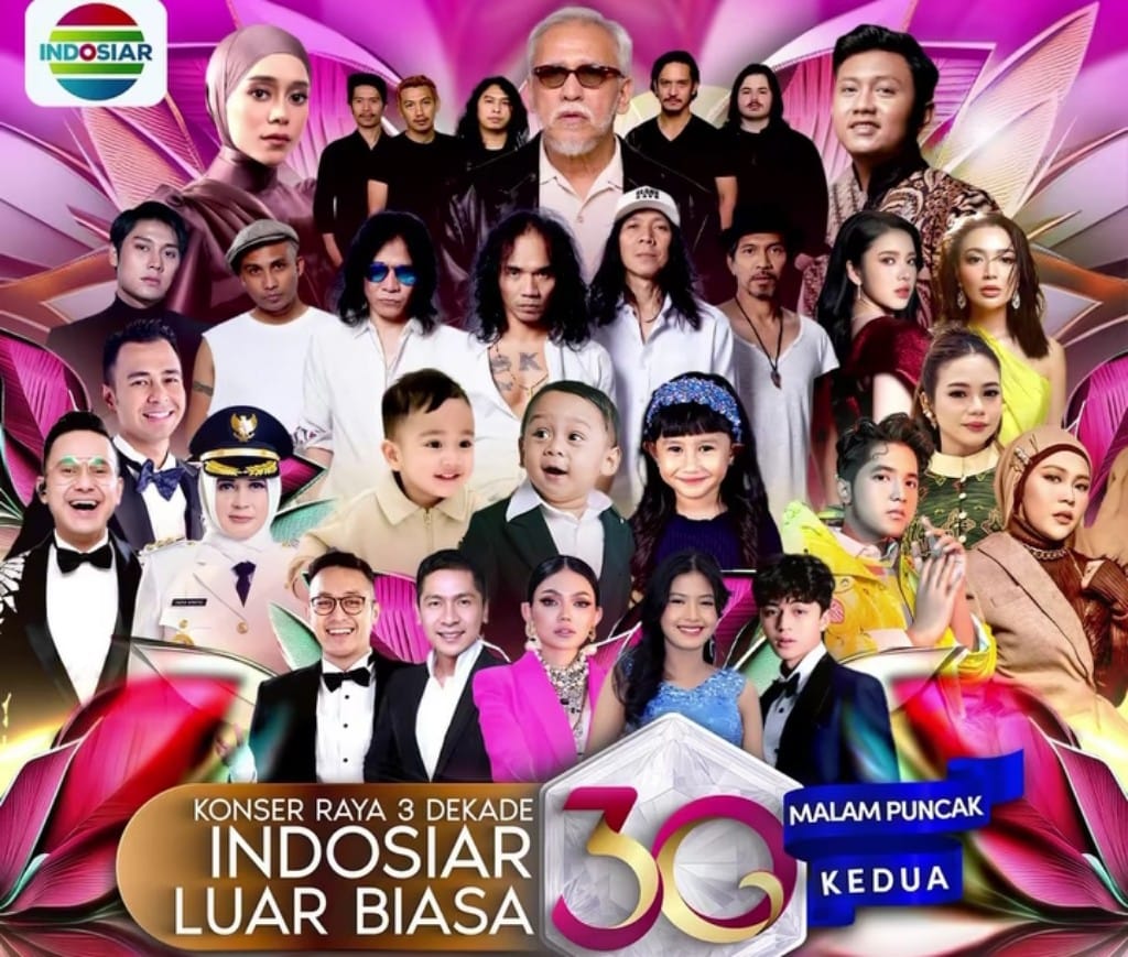 Jadwal Acara Indosiar Minggu, 12 Januari 2025: Konser Raya, Persita Vs ...
