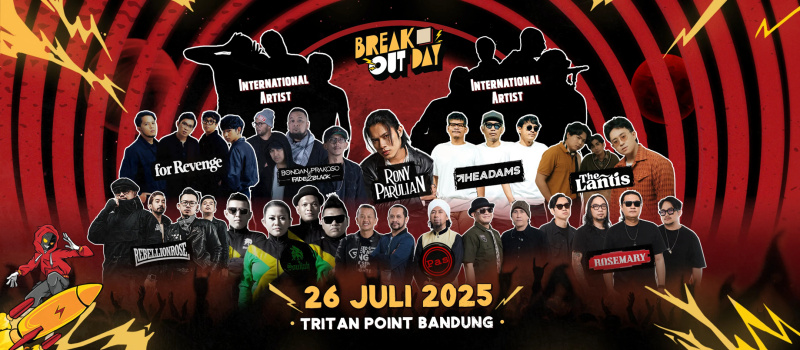 Break Out Day 2025 Tritan Point Bandung Hadirkan Bondan Prakoso dan ...