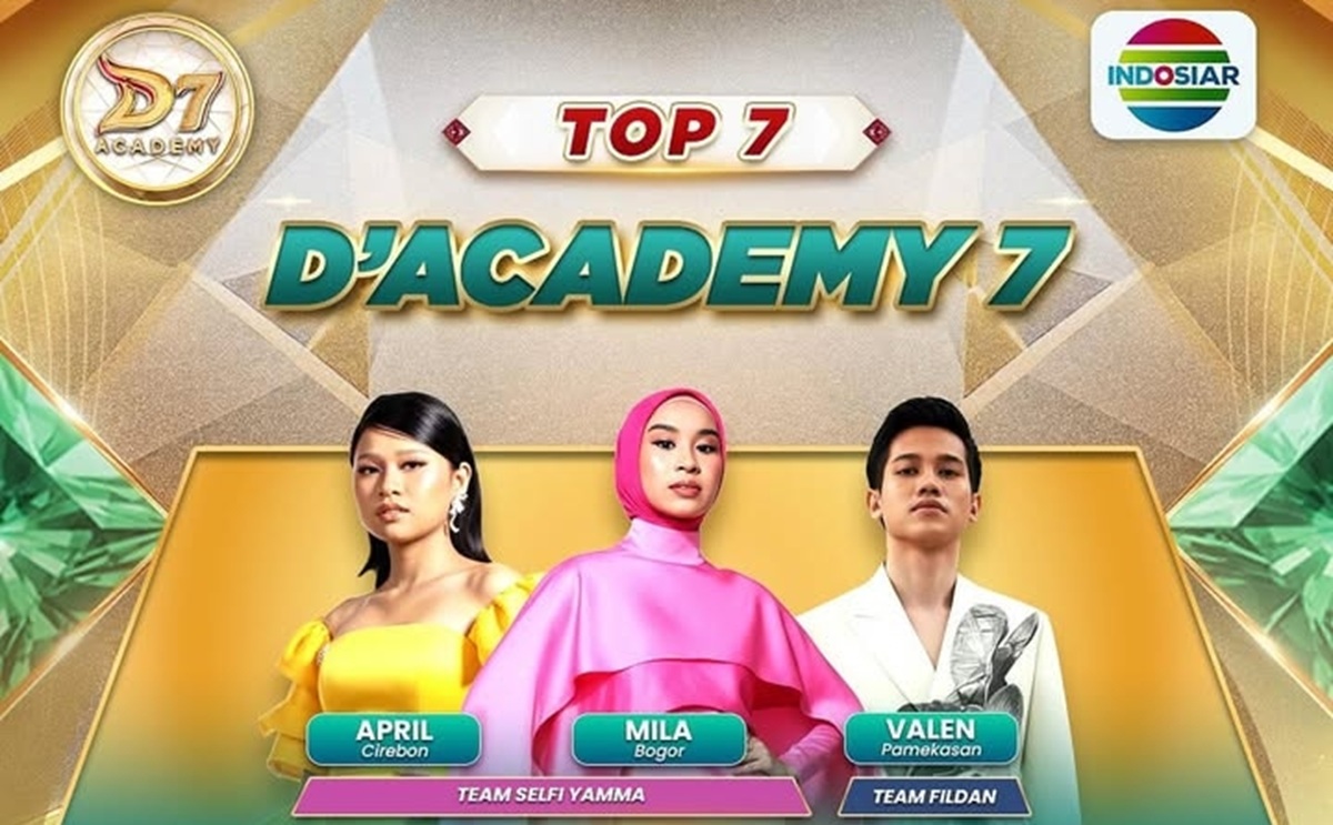 Daftar Peringkat SO Dangdut Academy 7 Top 7 Show Malam Kedua ...