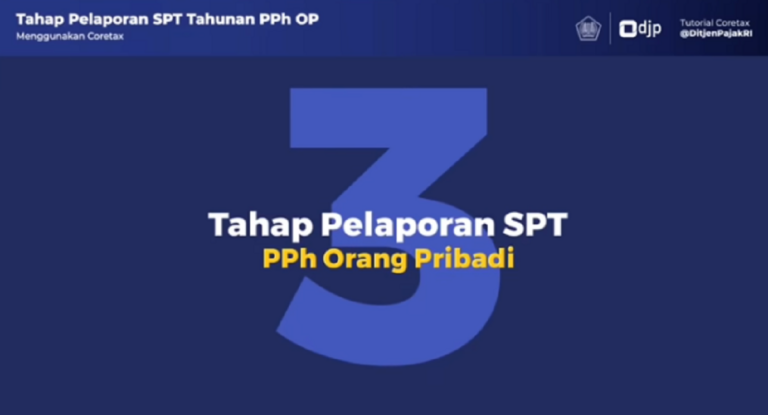 Inilah Cara Lapor SPT Tahunan Pribadi Online 2026 di Coretax ...