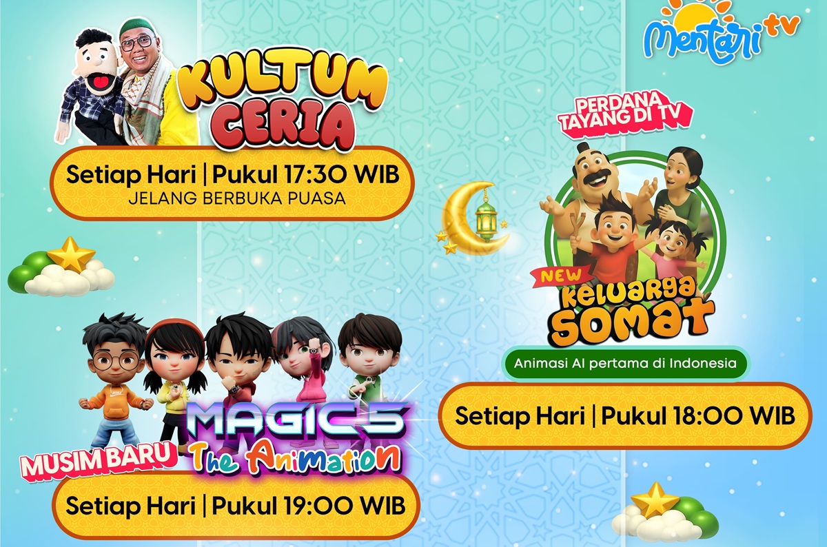Mentari TV Temani Ibadah Puasa Anak Jadi Lebih Menyenangkan dengan ...